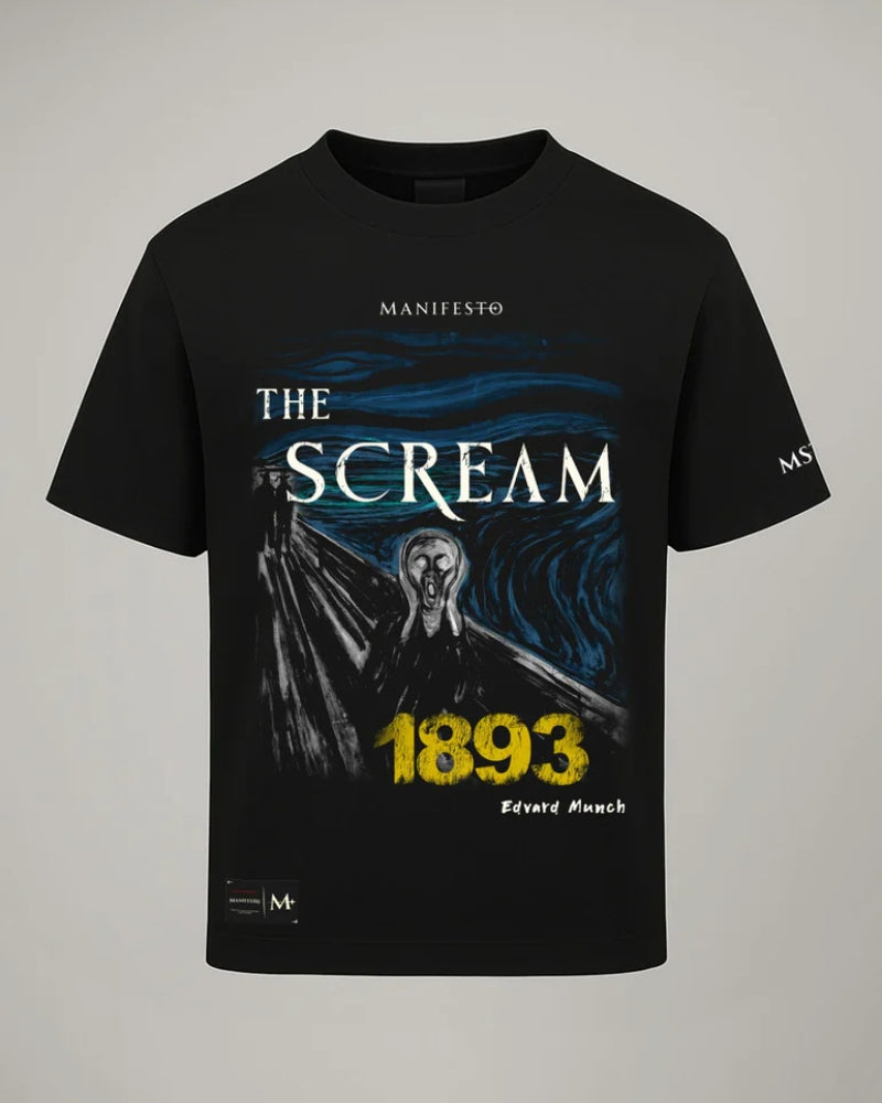 Camiseta Regular The Scream – magnusclothingoficial